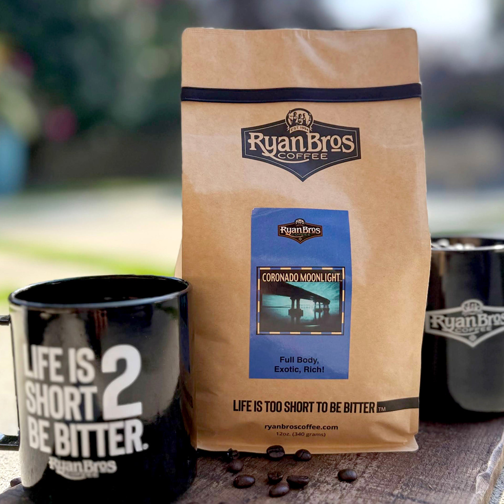 Ryan Bros Coffee: Coronado Moonlight Sip of San Diego Blend